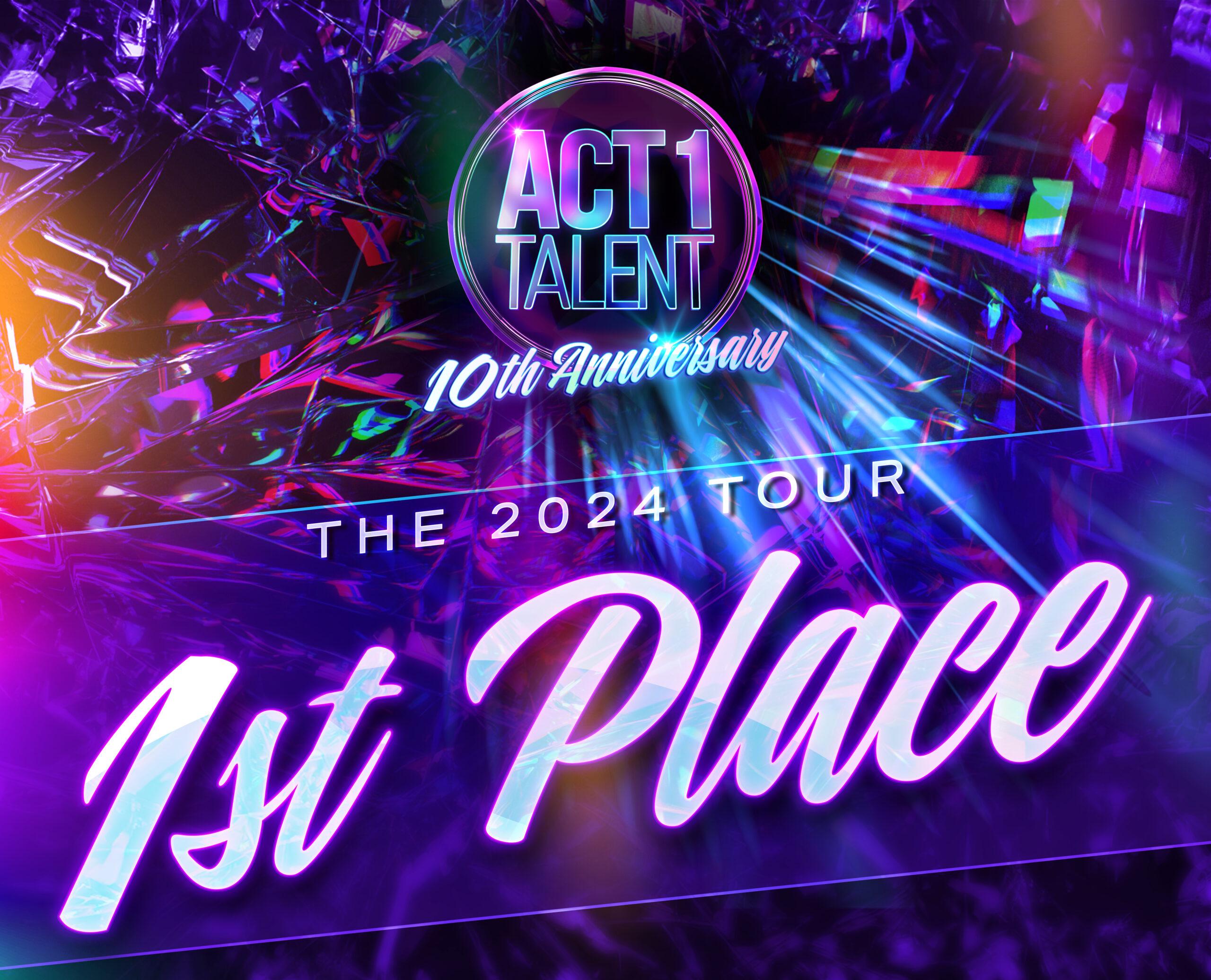 1st Place Award Banner - ACT 1 Talent